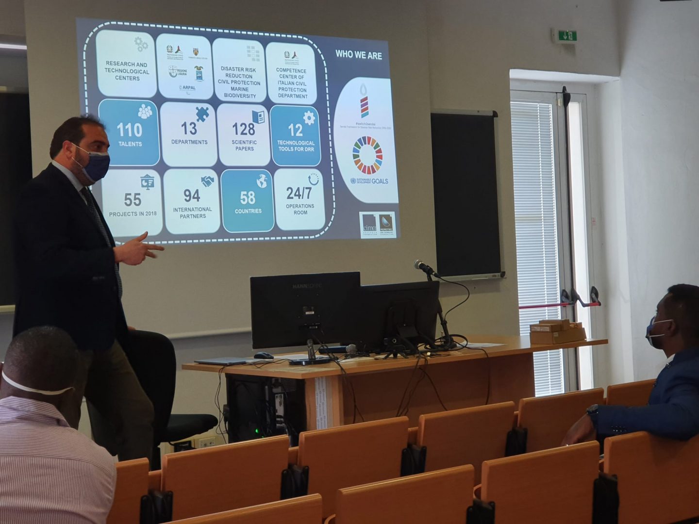 The visit of the Sudanese delegation to the CIMA Research Foundation ...